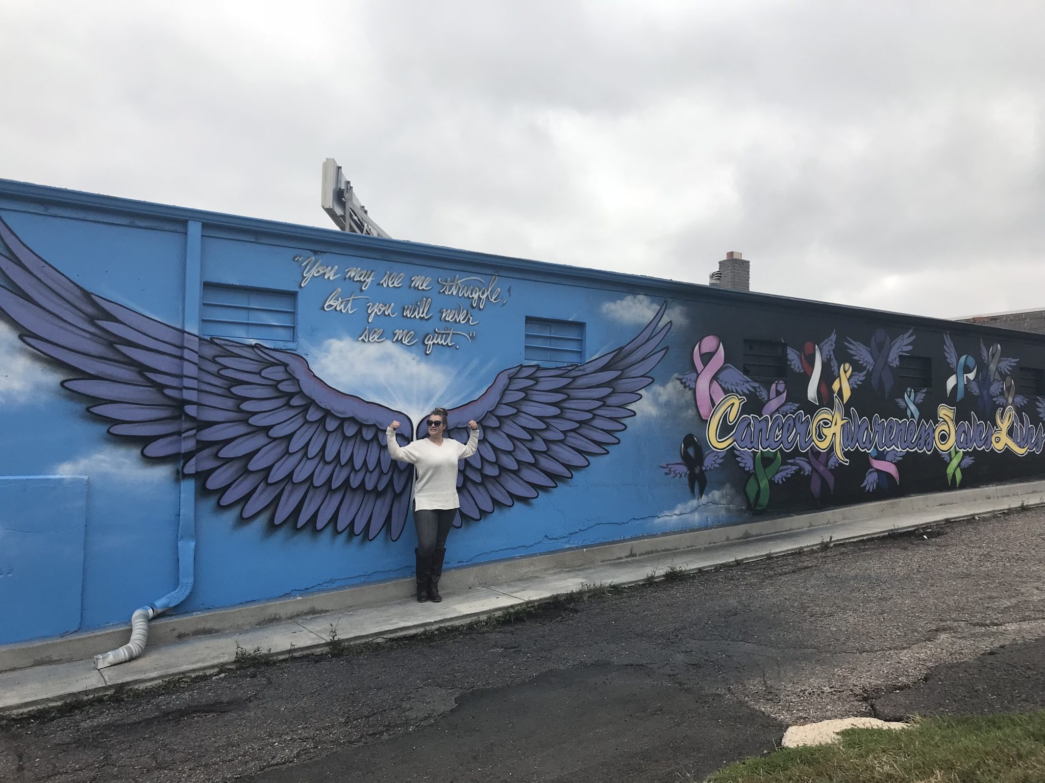 Wings of Cheyenne | Mural | Tom The Tire Man - Shortgo
